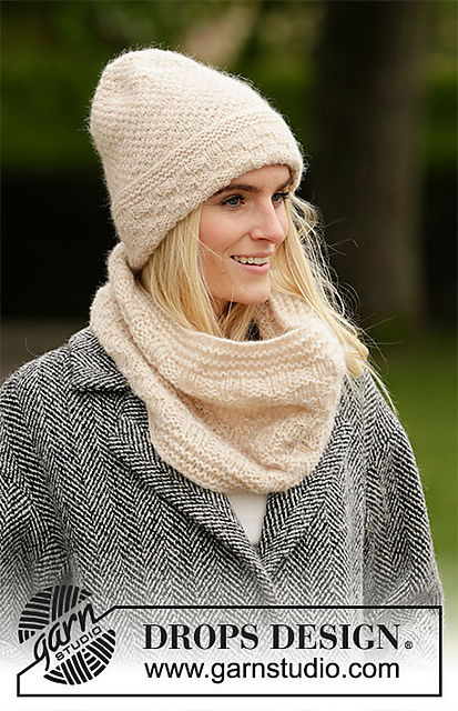 Ravelry: 204-23 a Weaving Memories Hat pattern by DROPS design