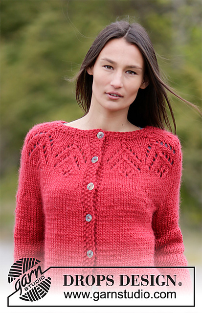 Ravelry: 164-4 Warm Autumn Cardigan pattern by DROPS design