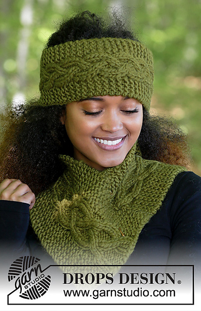 Ravelry: 180-10 a Dovre Headband pattern by DROPS design