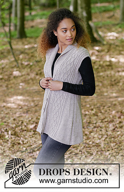 Ravelry: 179-13 Morgan's Daughter Vest pattern by DROPS design