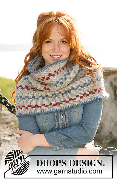 Ravelry: 134-45 Pippi Shawl pattern by DROPS design