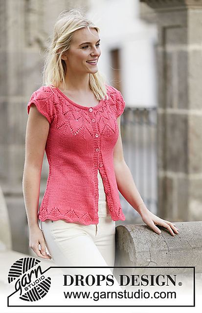 Ravelry: 159-5 Call It Spring Cardigan pattern by DROPS design