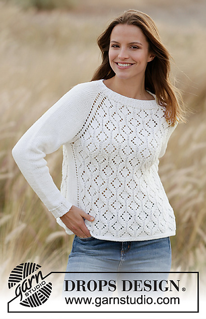 Ravelry: 210-13 Dripping Diamonds pattern by DROPS design