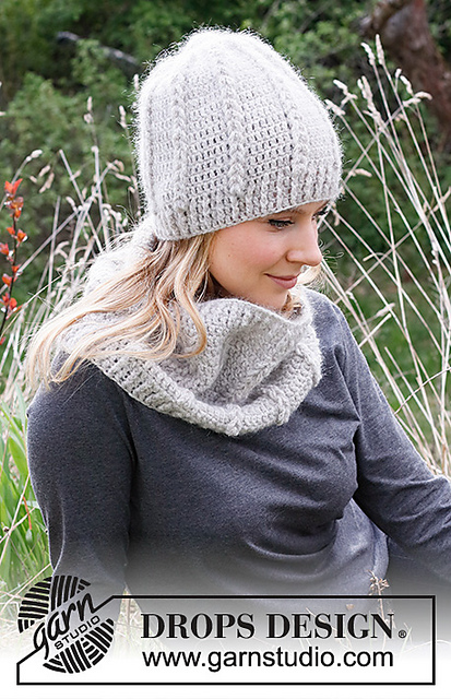 Ravelry: 214-45 a Whispering Wind Hat pattern by DROPS design