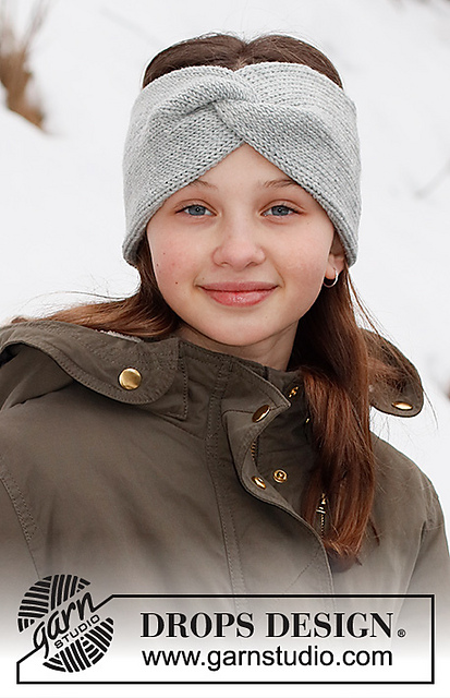 Ravelry: 41-20 Winter Smiles Headband pattern by DROPS design