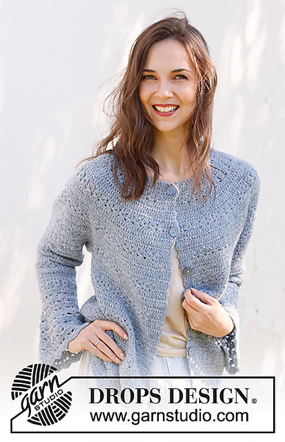 Ravelry: 230-38 Spring Renaissance Cardigan pattern by DROPS design
