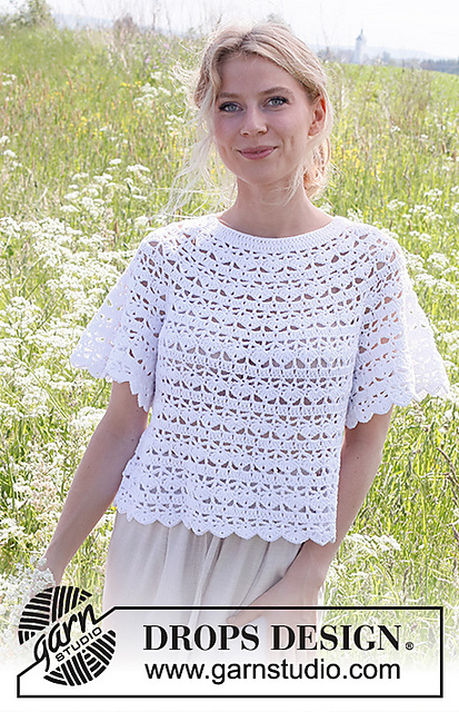 Ravelry: 232-19 Wind Song pattern by DROPS design