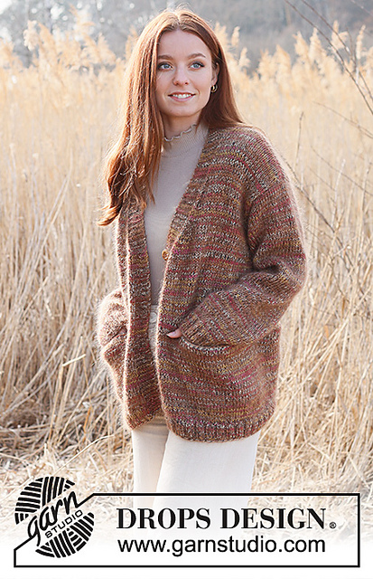 Ravelry: 237-17 All about Autumn Cardigan pattern by DROPS design
