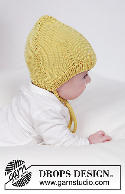 Ravelry: 45-14 Lemonade Bonnet pattern by DROPS design