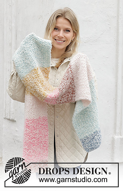 Ravelry: 242-29 Dream Weaver Scarf pattern by DROPS design