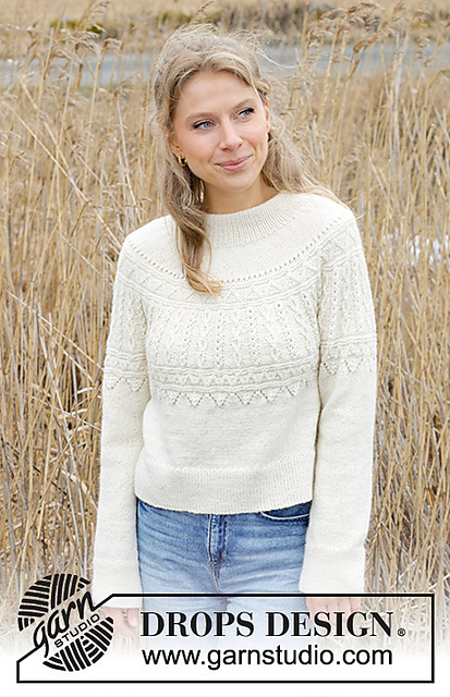 Ravelry: 243-8 Avalanche Sweater pattern by DROPS design