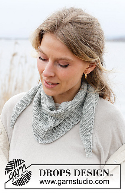 Ravelry: 242-57 Through the Mist Shawl pattern by DROPS design