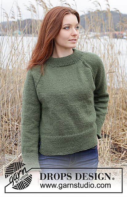 Ravelry: 244-18 Sea Maiden Sweater pattern by DROPS design