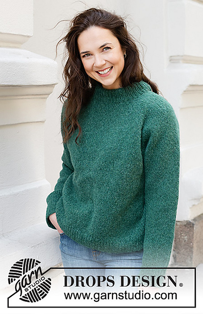 Ravelry: 244-7 Green Hill Sweater pattern by DROPS design