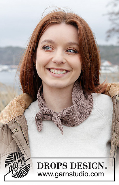 Ravelry: 242-23 Wild Hickory Shawl pattern by DROPS design