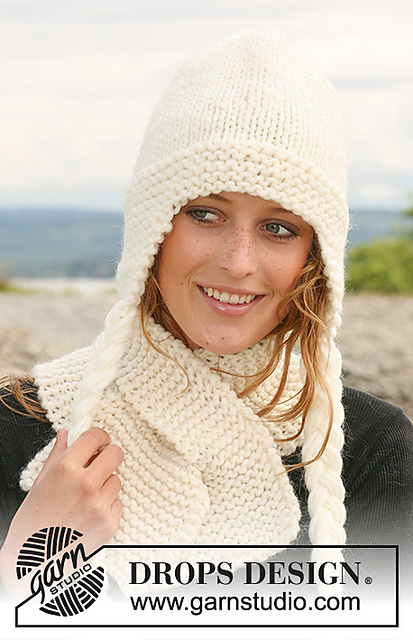 Ravelry: 109-16 b - Lutetia Scarf pattern by DROPS design