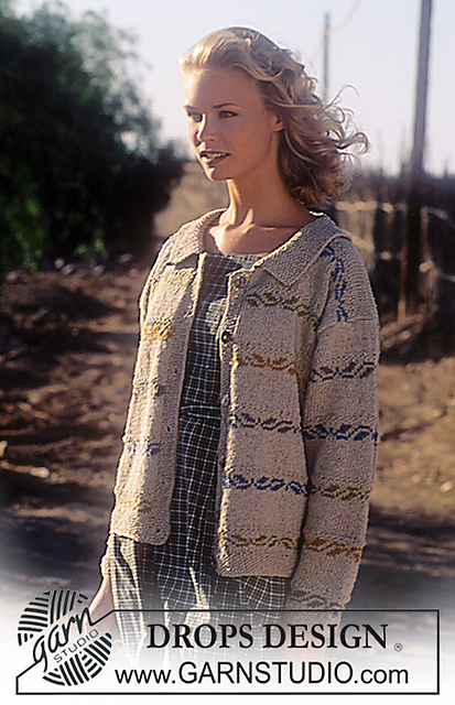 Ravelry: 42-6 Colours of the Wind Jacket pattern by DROPS design