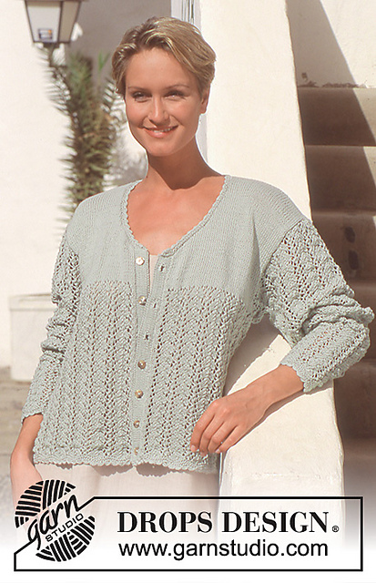 Ravelry: 45-9 Summer Serene Cardigan pattern by DROPS design