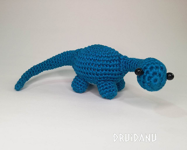 Ravelry: Dinosaurio Diplodocus amigurumi / crochet pattern by Lina Mesa