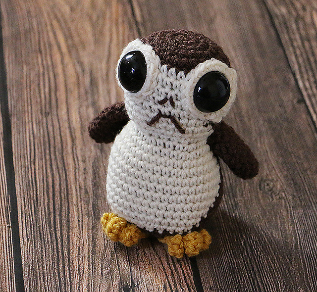 Ravelry: Porg Amigurumi pattern by Jennifer Nolan