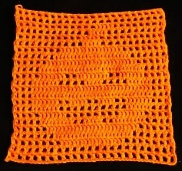 Ravelry: Crochet Halloween Filet Pumpkin pattern by Crochet Rainbows ...