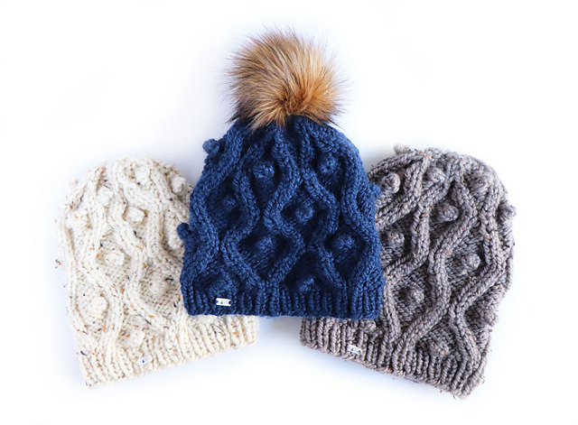 Ravelry: Baubles and Diamonds Hat pattern by Dubbele Dutch Crafts