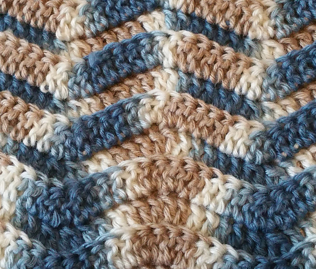 Ravelry: Ribbed Ripple Afghan pattern by Tara Sensenbaugh
