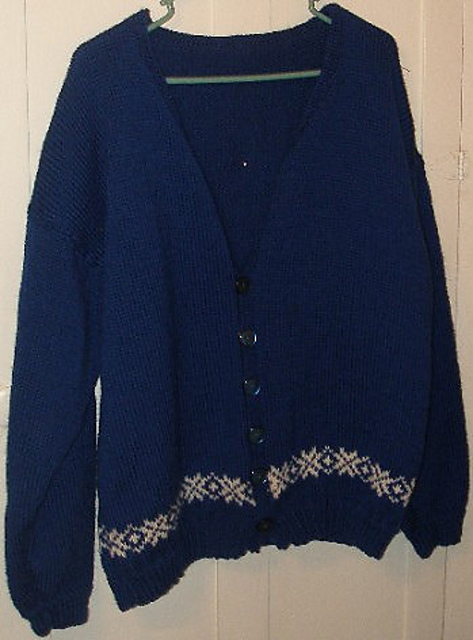Ravelry: Snowflake Cardigan pattern by Ilana Bjorlie