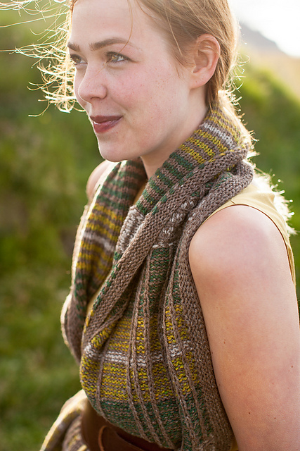 Ravelry: DutchJacky's Kex Scarf ,sample knit