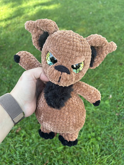 Ravelry: Eddy the Baby Werewolf pattern by Lauren Seifert