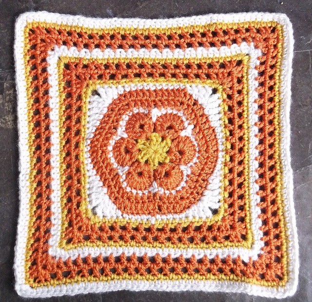 Ravelry: That 70s Square pattern by Anny Meek