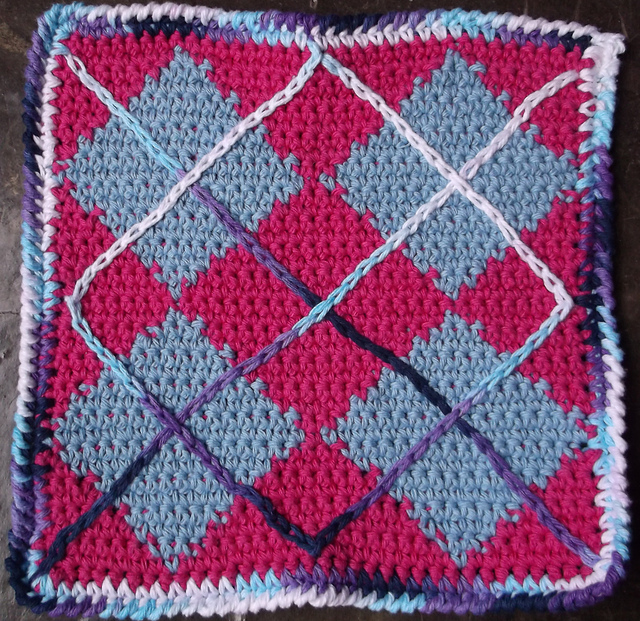 Ravelry: Argyle Cloth pattern by Anny Meek