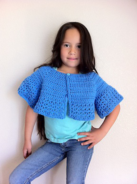 Ravelry: Girls Favorite Shrug pattern by Dz Crochet Creations