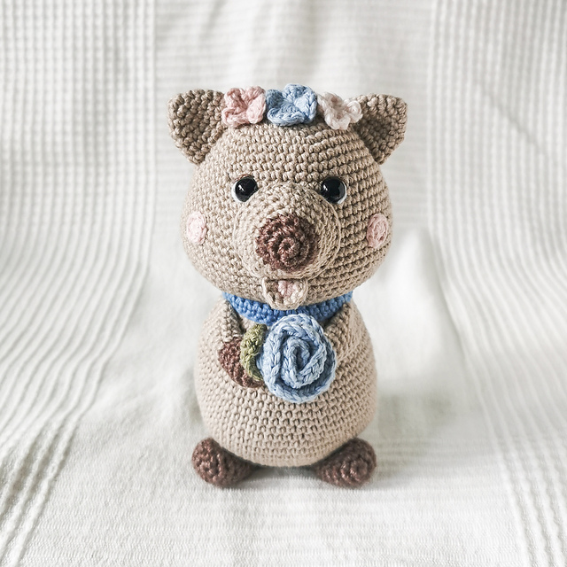 Ravelry: Queenie the Quokka pattern by Chloe Yuen