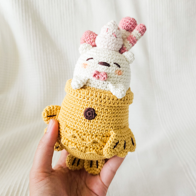 Ravelry: Icecream Taiyaki Bear pattern by Chloe Yuen
