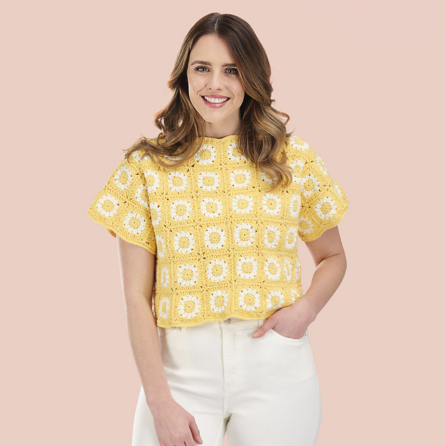 Ravelry: Crochet Daisy Top pattern by Emma Wilkinson