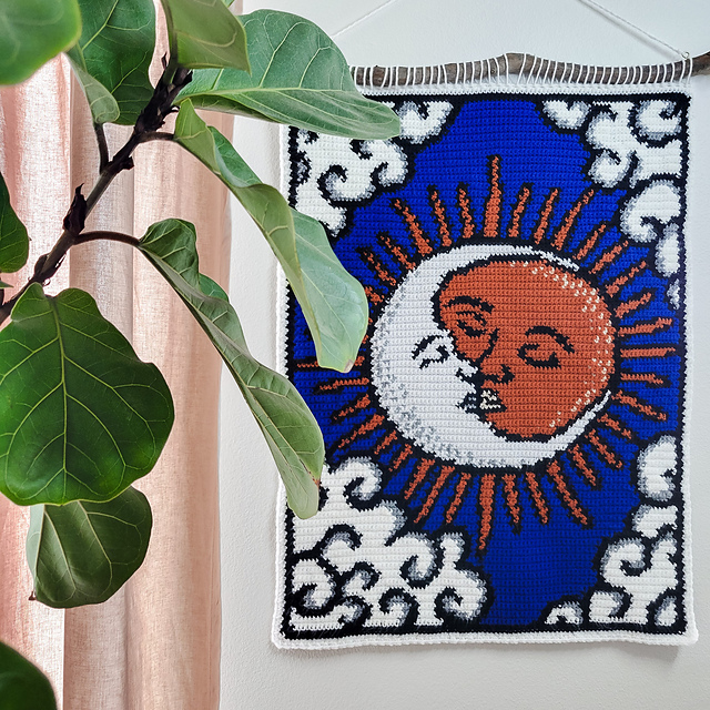 Ravelry: Sun & Moon Tapestry pattern by Earth, Hand & Fiber