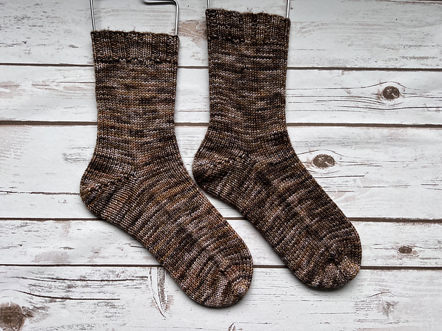 Ravelry: Fearless DK Weight Socks pattern by Denise DeSantis