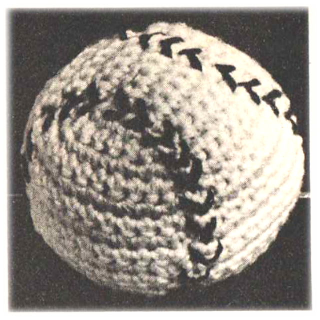 Ravelry: Crocheted Baseball pattern by Workbasket Magazine