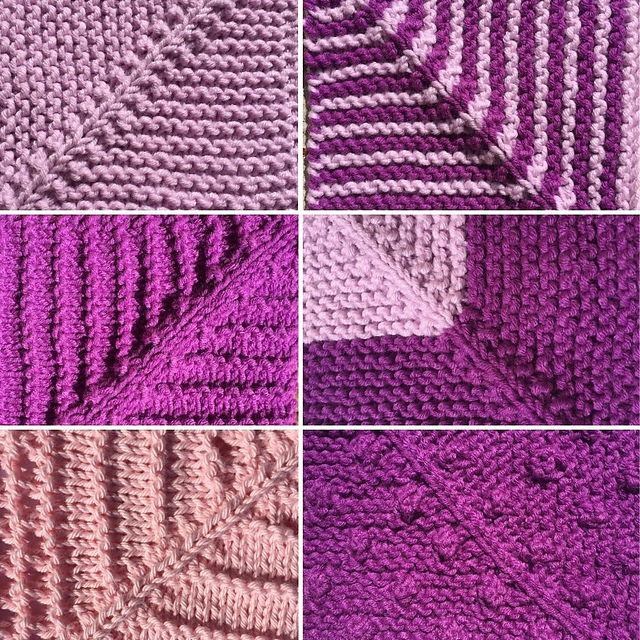 Ravelry: 6 Mitred Square Knits pattern by Amanda Nel