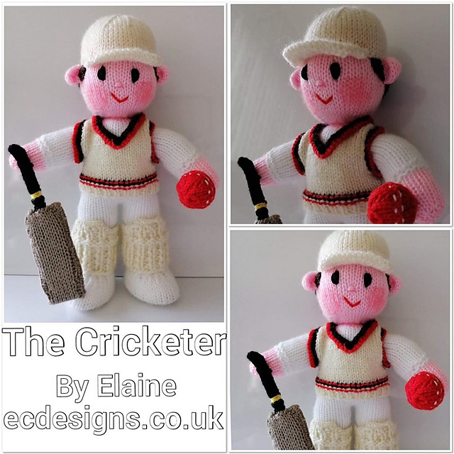 Ravelry: Cricketer pattern by Elaine Munn