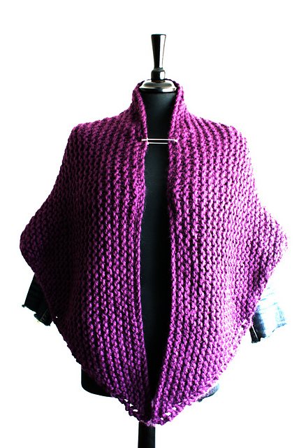Ravelry: 'ASPIRE' Cape Shawl pattern by Sonji Clayton