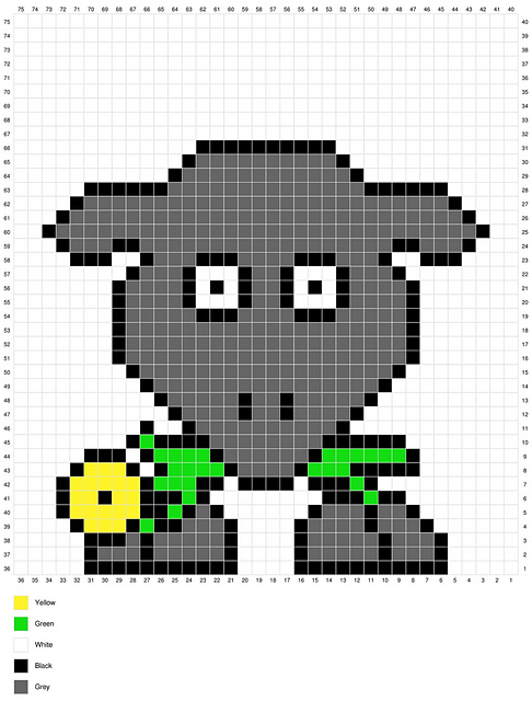 Ravelry: Sheep (mini C2C) pattern by Pipsqueak Patterns