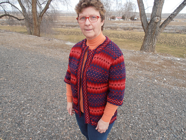 Ravelry: Levenwick Fairisle Jacket pattern by Melissa Leapman