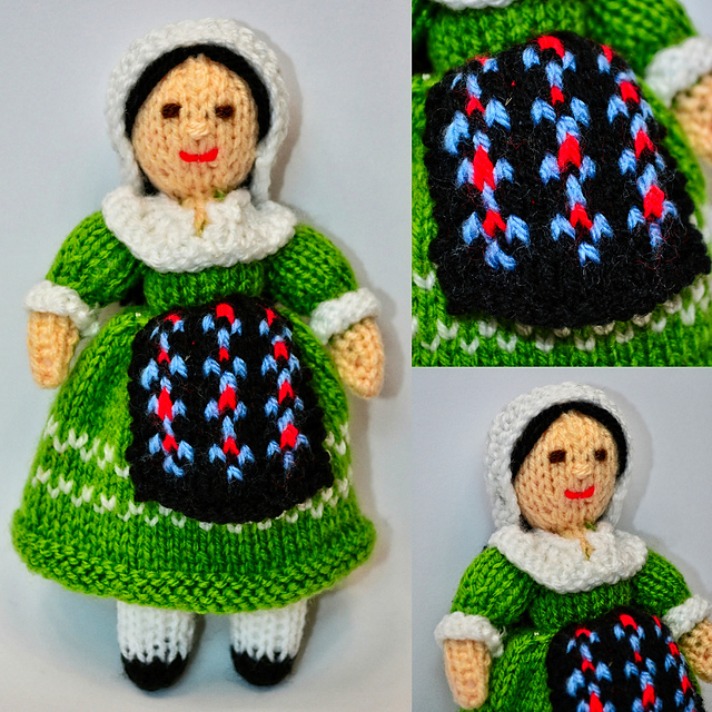 Ravelry: French Folk Doll pattern by Joanna Marshall