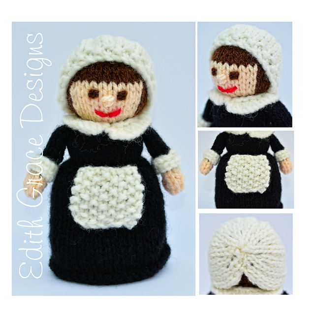 Ravelry: Constance Pilgrim Doll 1620 pattern by Joanna Marshall