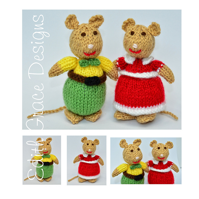 Ravelry: Victorian Church Mice pattern by Joanna Marshall