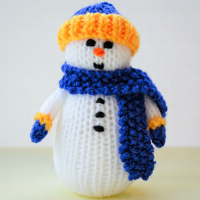 Ravelry: Snowman Doll pattern by Joanna Marshall
