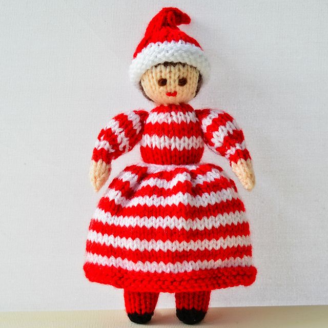 Ravelry: Christmas Elf Doll pattern by Joanna Marshall