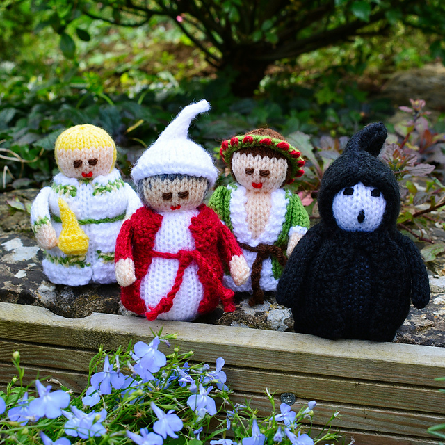 Ravelry: Charles Dickens Christmas Carol Dolls pattern by Joanna Marshall